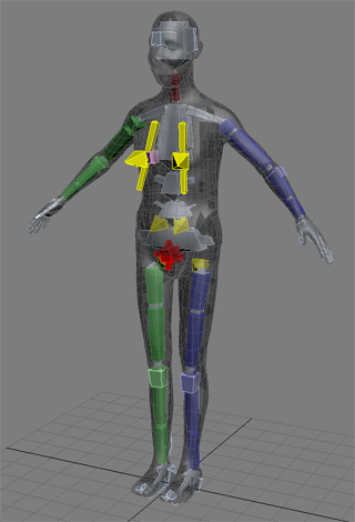 Producing a Standard G5 Character with Self-made Mesh