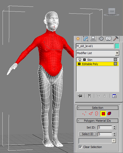 Producing a Standard G5 Character with Self-made Mesh