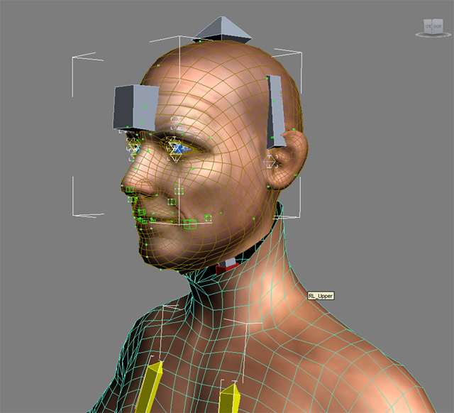 Producing a Standard G5 Character with Self-made Mesh