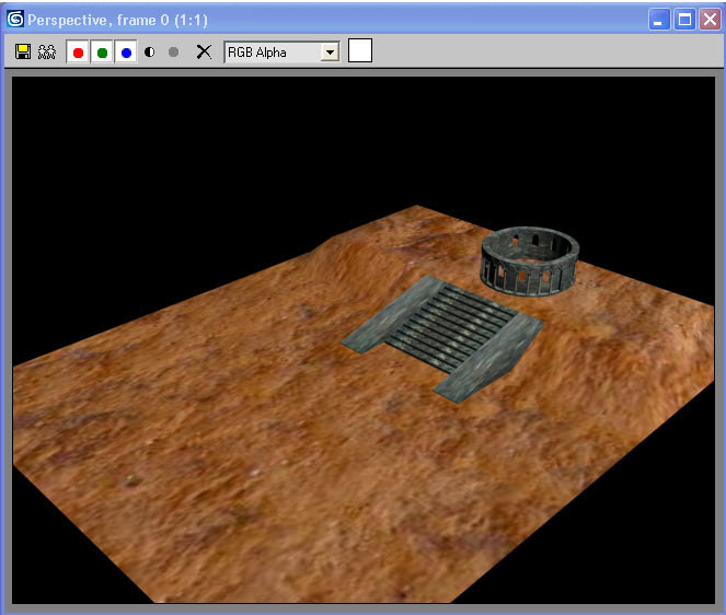 Terrain Stairs or Ramp